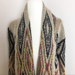 Woven Heart | Sweaters | Woven Heart Arizona Aztec Tribal Open Cardigan ...